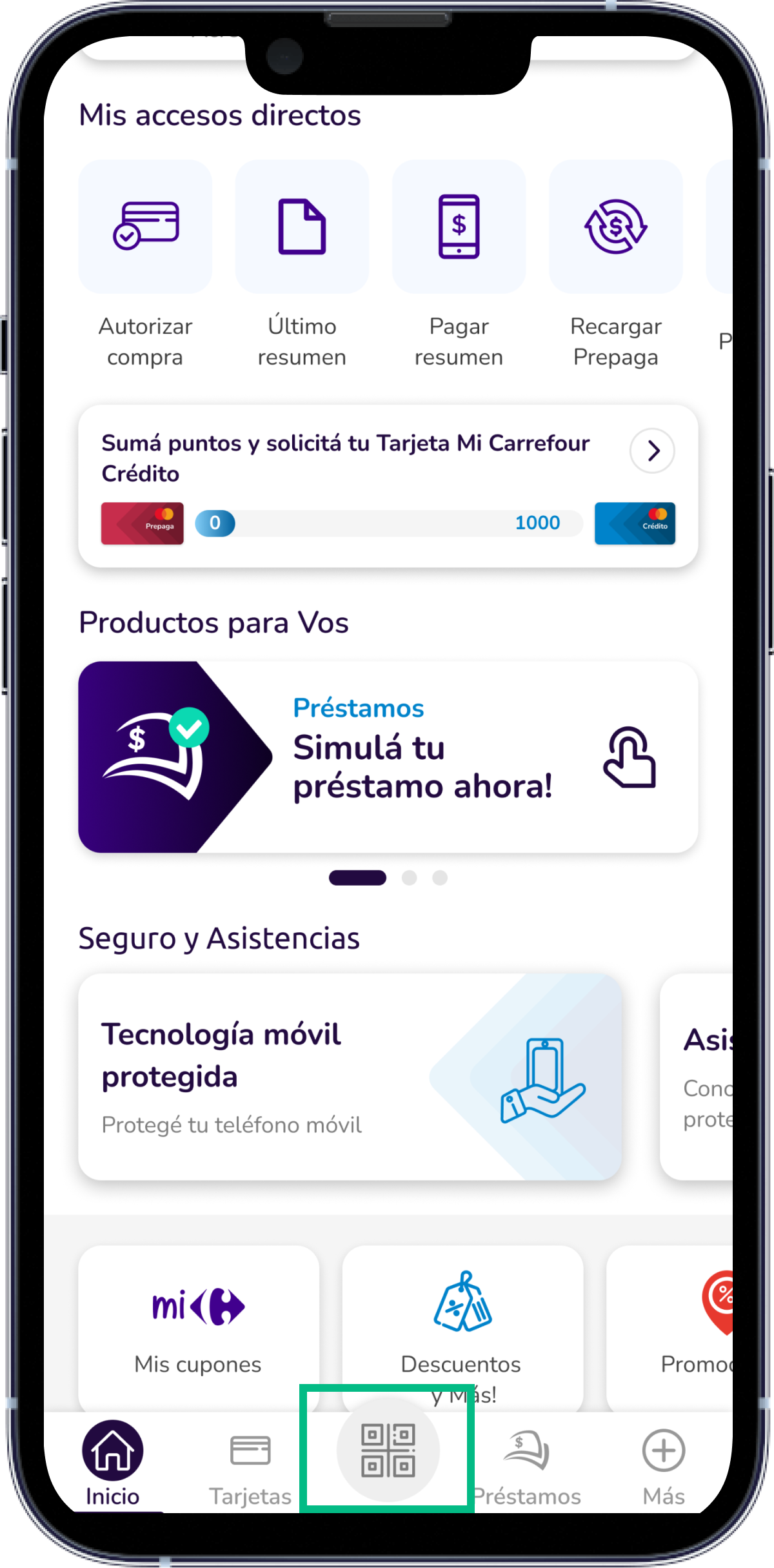 Pagar con QR - Banco de Servicios Financieros